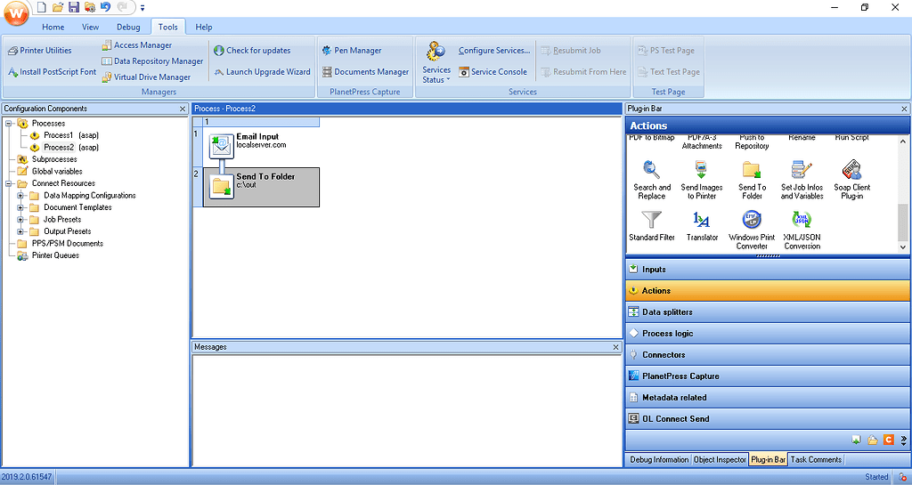 Input Email - How to split Context and attachment - Upland OL User community
