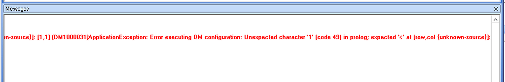 Error message to variable - Workflow - Upland OL User community