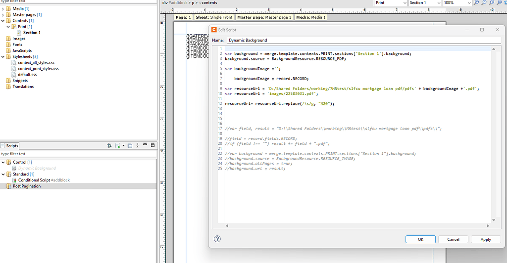What it mean when a script is greyed-out?? - Designer - Upland OL User ...