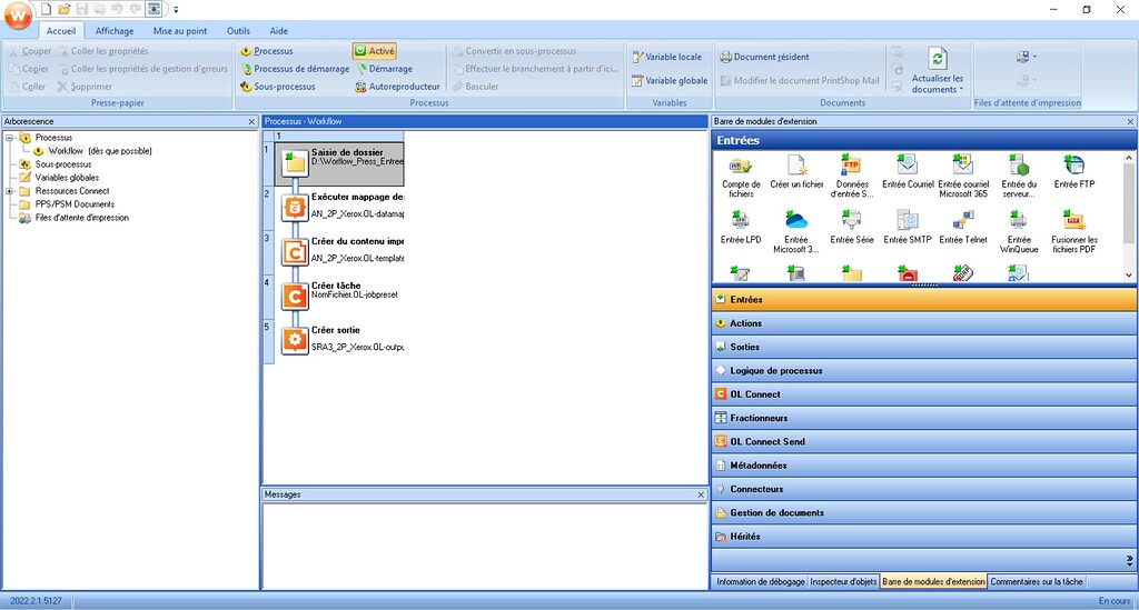 Workflow, separation, and arrival of files - Workflow - Upland OL User community