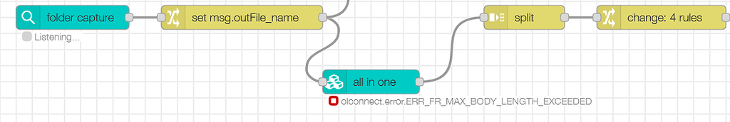 Error message in node-red olconnect.error - OL Connect Automate - Upland OL User community