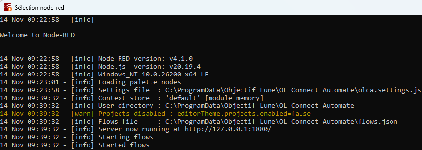 OLC Automate hangs up at startup. - OL Connect Automate - Upland OL User community